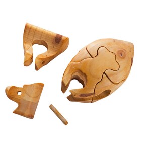 Wooden Turtle Puzzle - Etsy