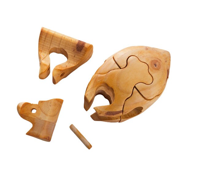 Wooden Turtle Puzzle - Etsy