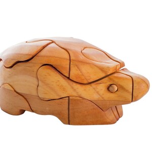Wooden Turtle Puzzle - Etsy