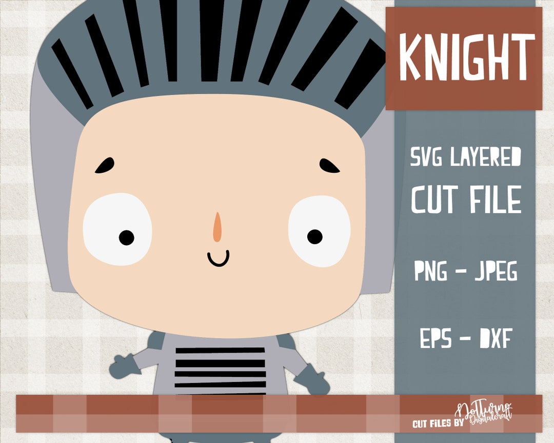 Knight Cut File Clipart Set of 1 SVG Layered File - Etsy