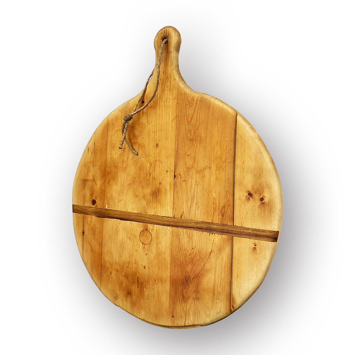 Tabla de pan de pino antiguo tabla de cortar tabla de servir - Etsy México