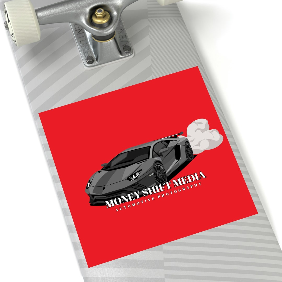 MSM Square Logo Sticker red - Etsy