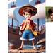 One Piece Portrait, Luffy Portrait, One Piece Photo, One Piece Poster ...