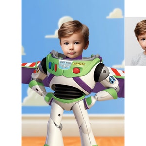 Buzz Lightyear Portrait, Buzz Toy Story Poster, Custom Buzz Poster, Toy ...