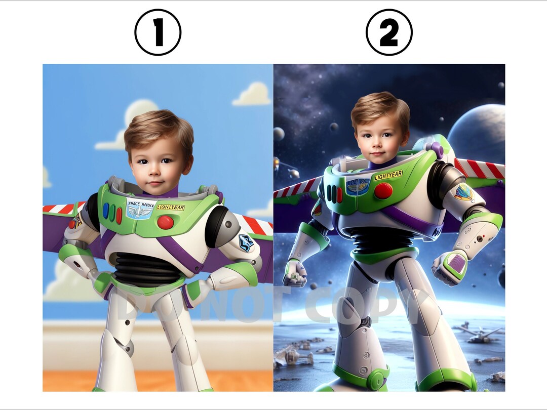 Buzz Lightyear Portrait, Buzz Toy Story Poster, Custom Buzz Poster, Toy ...