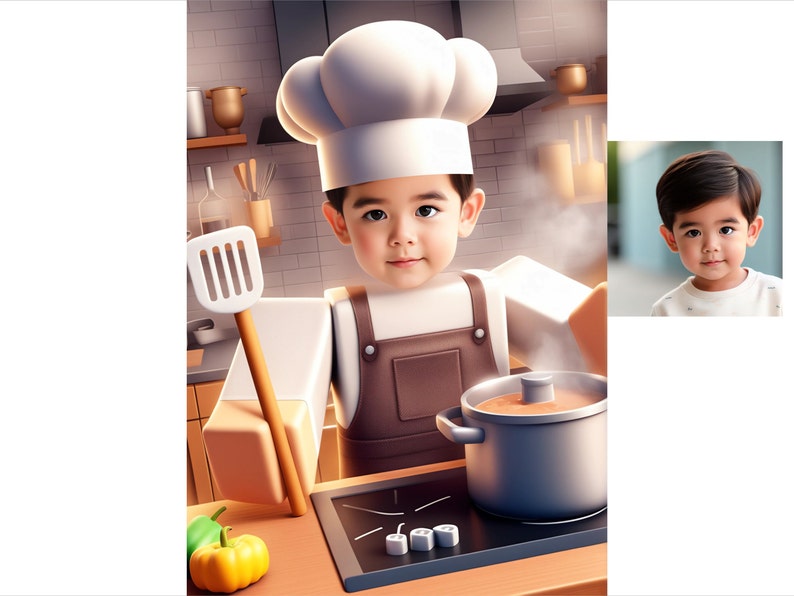 Custom Roblox Portrait: Personalized Digital Caricature (A3 JPG) - Etsy