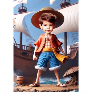 One Piece Portrait, Luffy Portrait, One Piece Photo, One Piece Poster ...