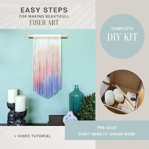 DIY Dip Dye Kit, Personalized Wall Hanging, Creativity for Girls ...