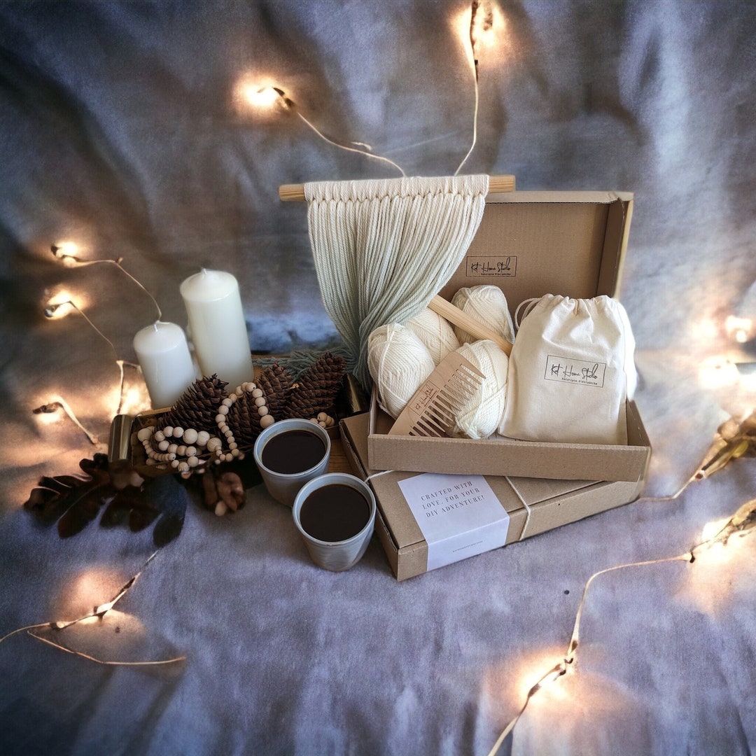 Craft Kits for Adult, Beginners DIY Dip Dye Set, Gift for Birthday ...