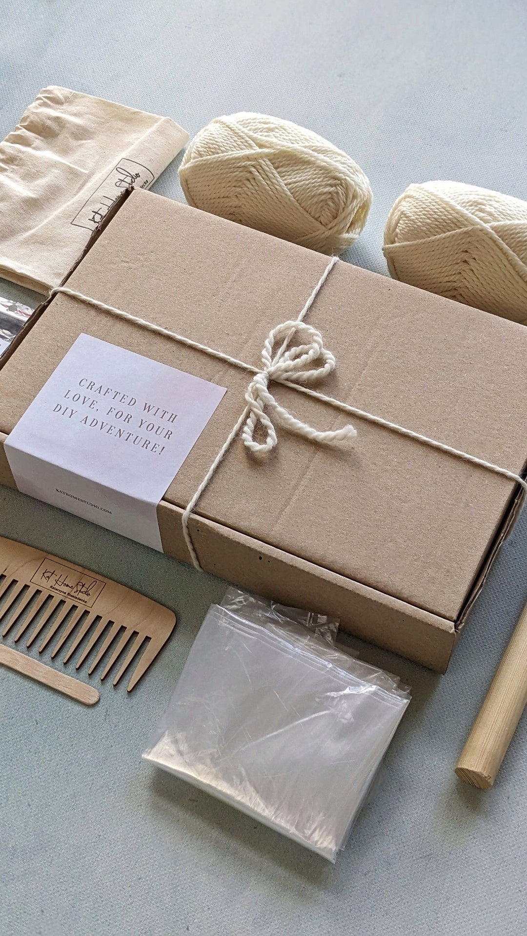 Make Your Tapestry Kit, Art Experience Set, Personalized Wall Hanging ...