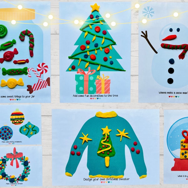 Play Dough Mats - Etsy