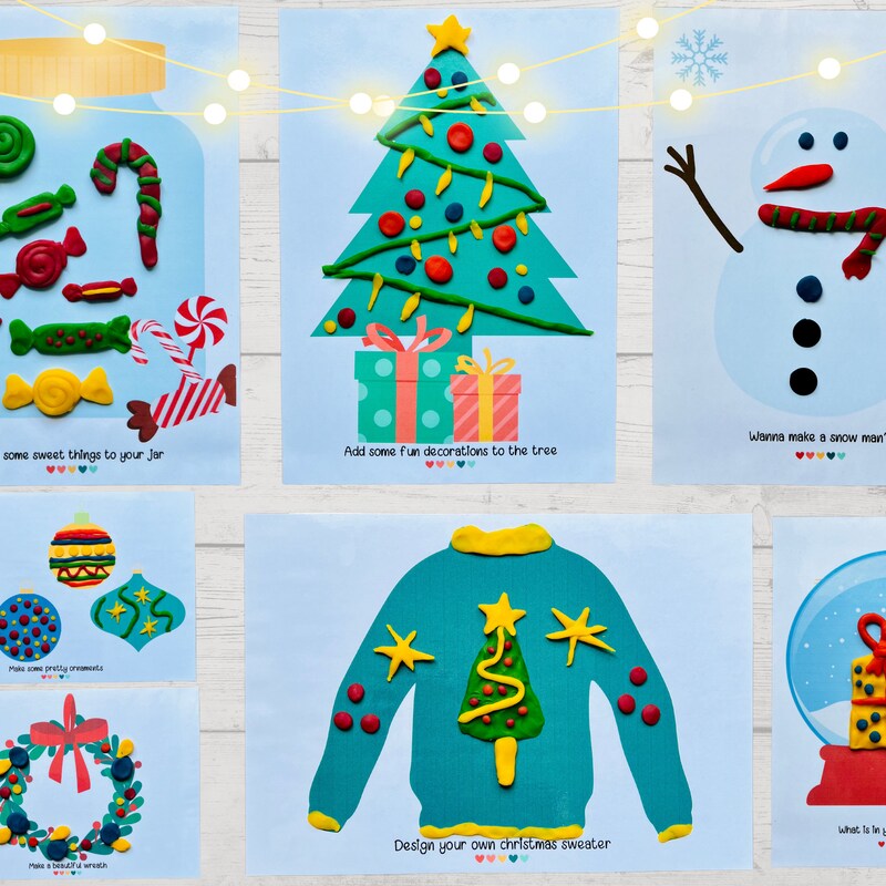 Christmas Play Dough - Etsy