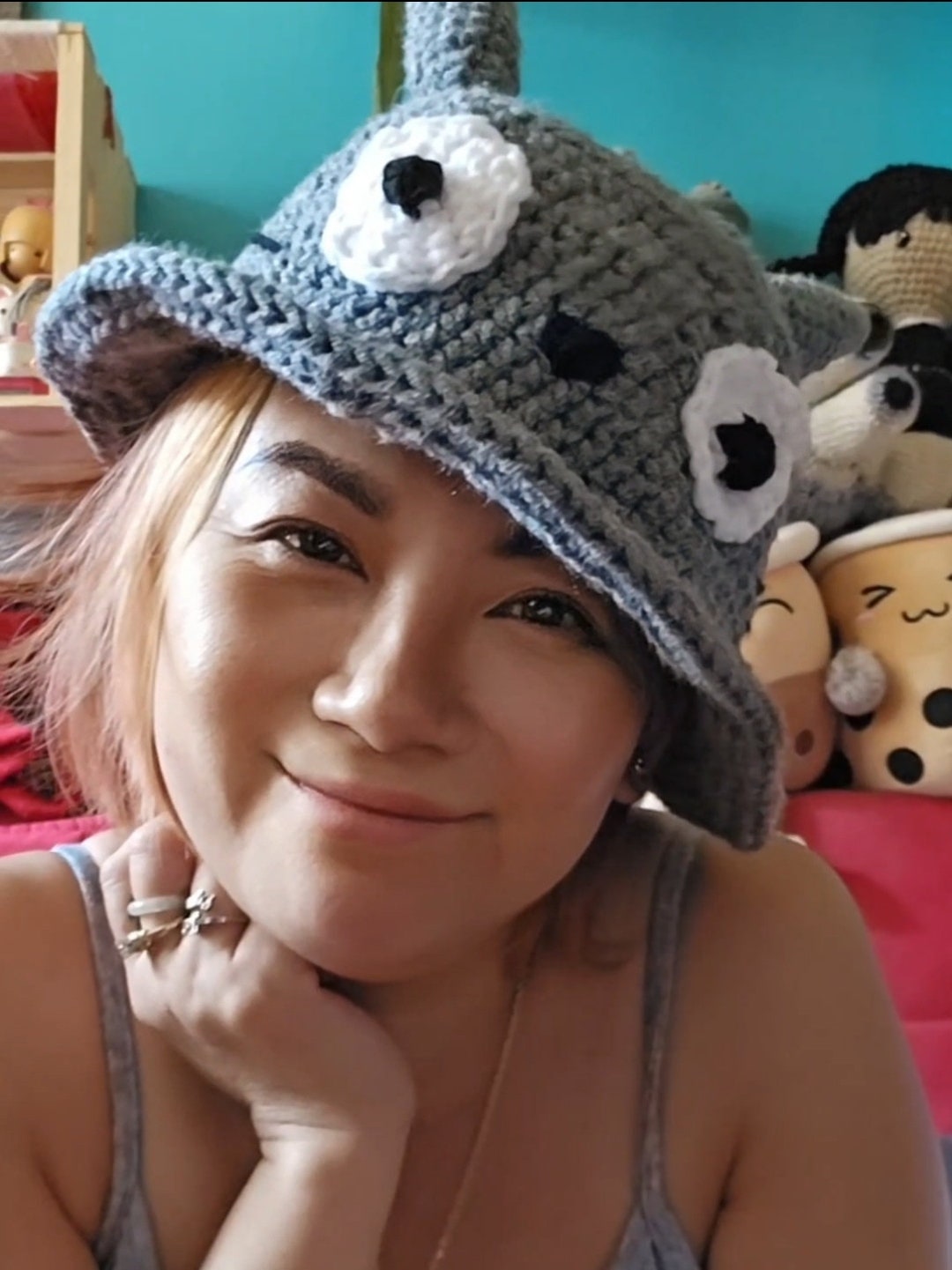 Crochet Tanuki Hat - Etsy