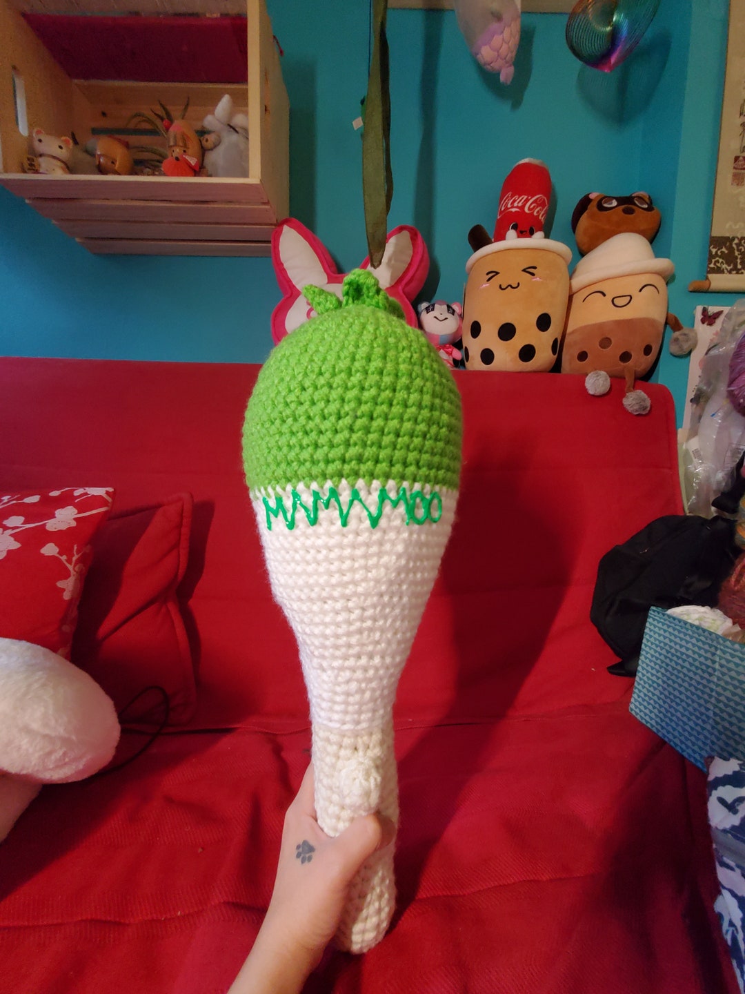 Crochet Moobong Stick Plushie - Etsy