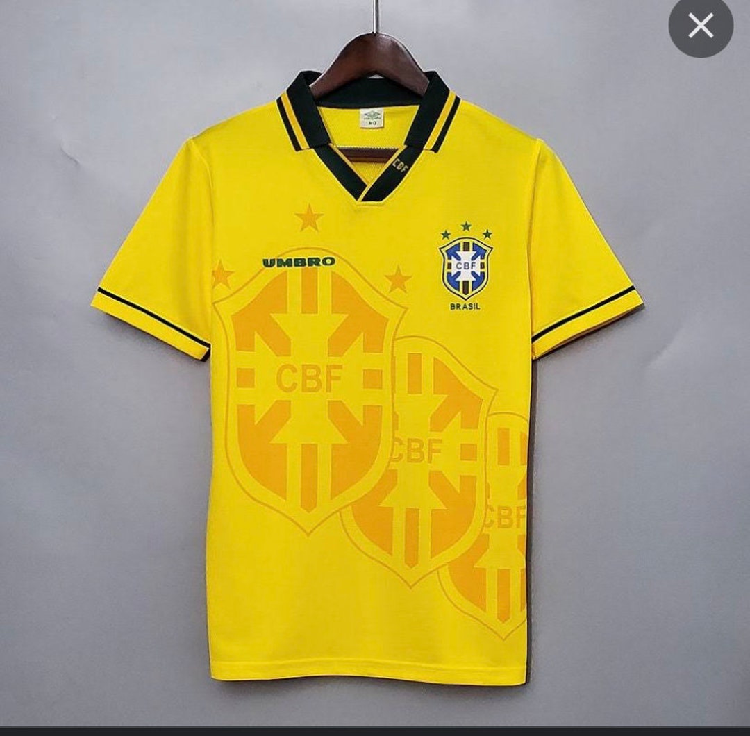 Brazil Football Top - Etsy