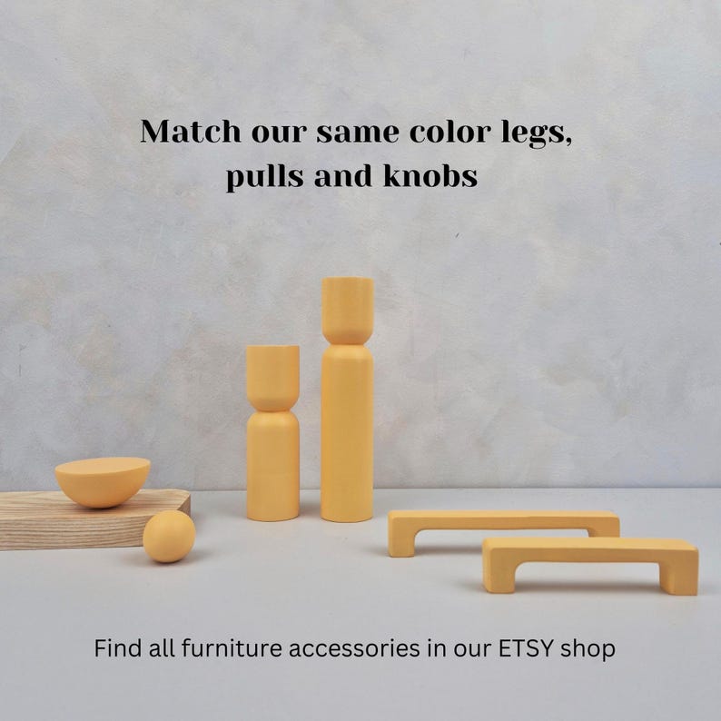 Yellow Cabinet Pull: Playful Nursery Furniture Accessory - Etsy