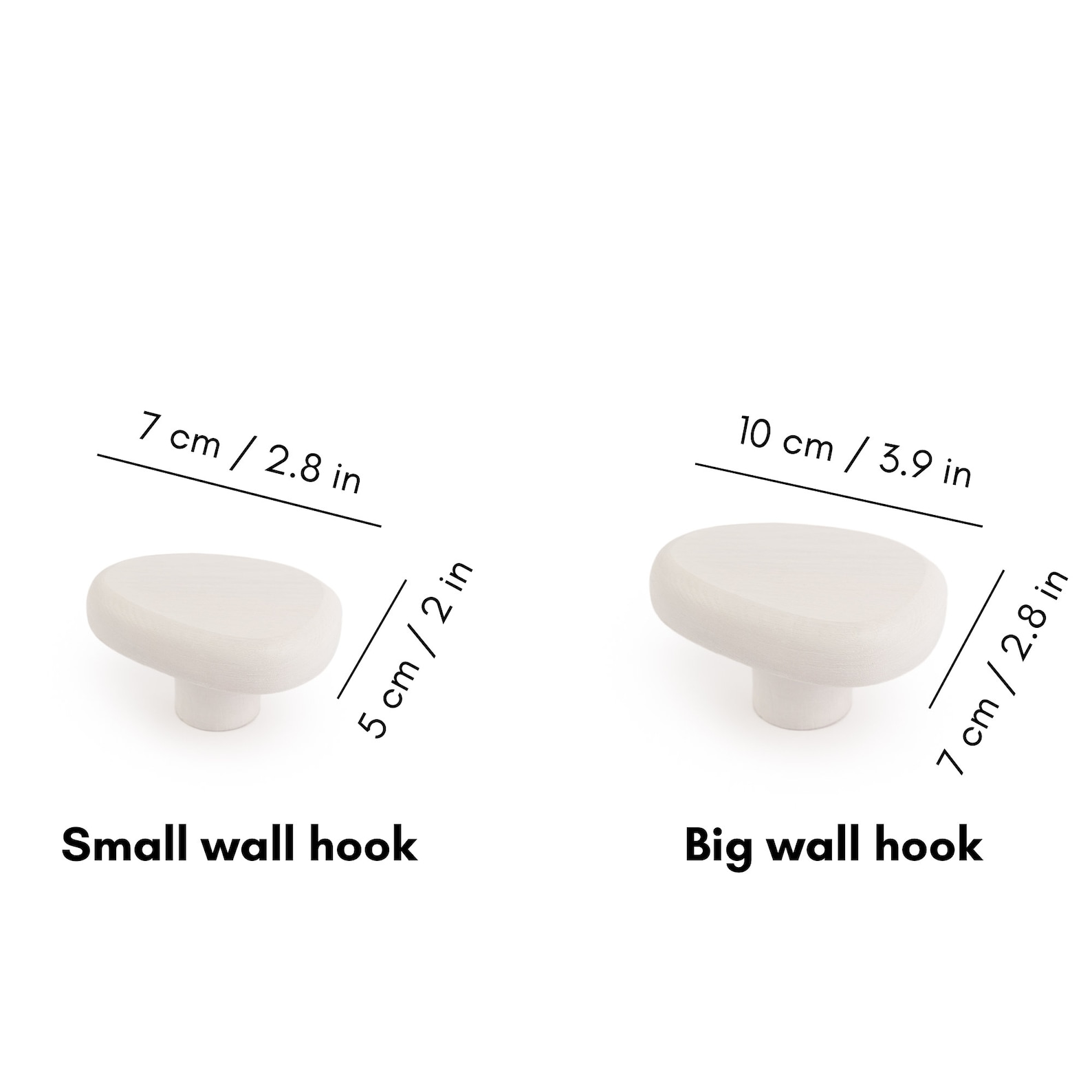 Red Wall Hook DROP I Wood I 2 Sizes I for Kids Room Nursery I - Etsy