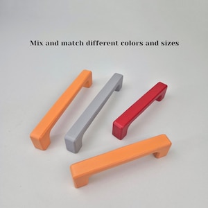 Red Cabinet Pulls I Playful Interior Decor for Classroom, Nursery or ...