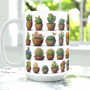 Cactus Coffee Mug Cacti Mug Gift for Her Cacti Mug for Him Cactus Mug Gift Cacti Funny Mug ...