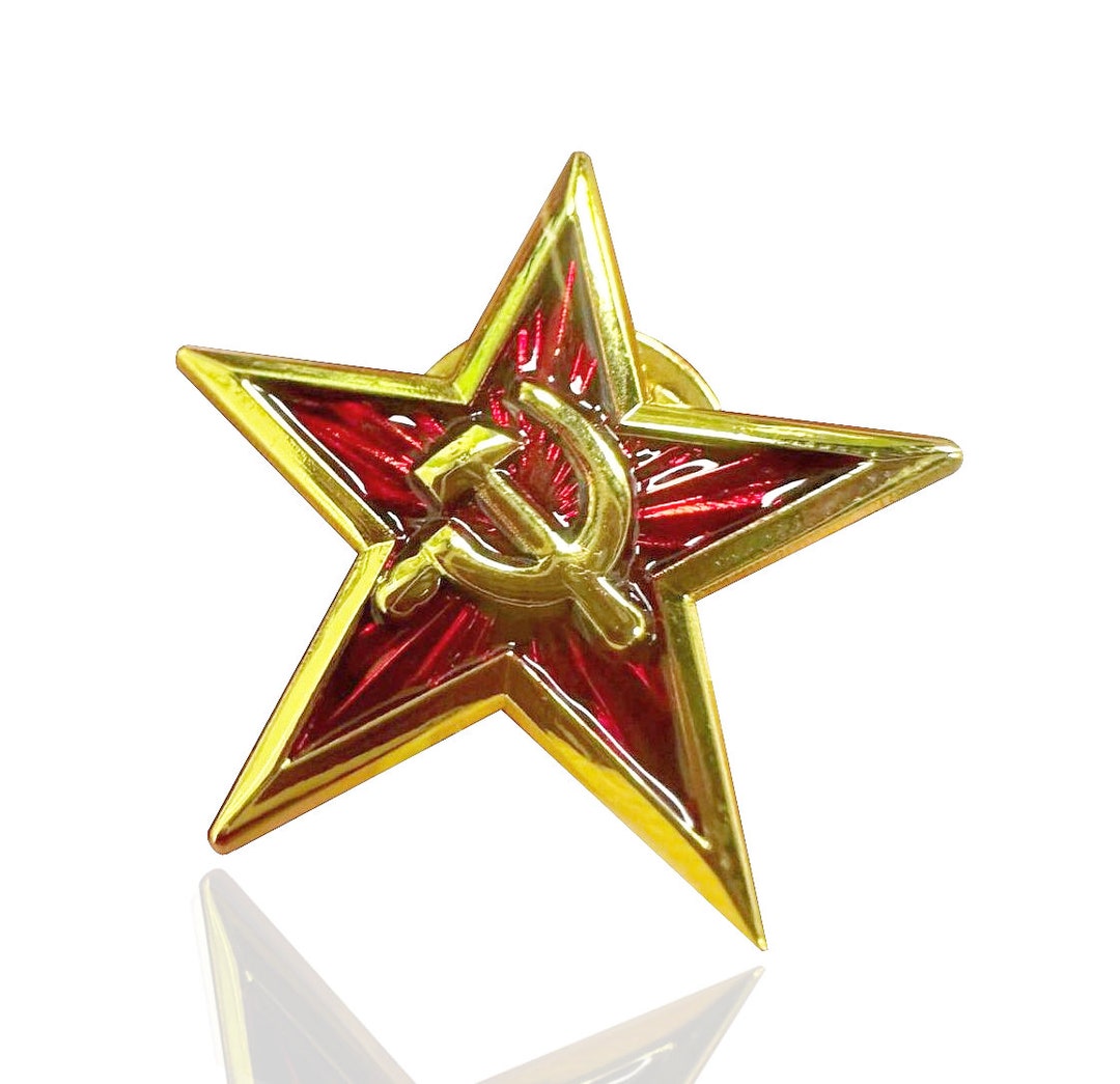 Soviet Star CCCP pin - Etsy
