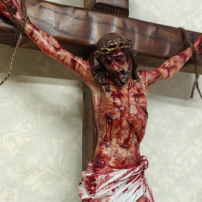 Jesus Crucifix Real - Etsy