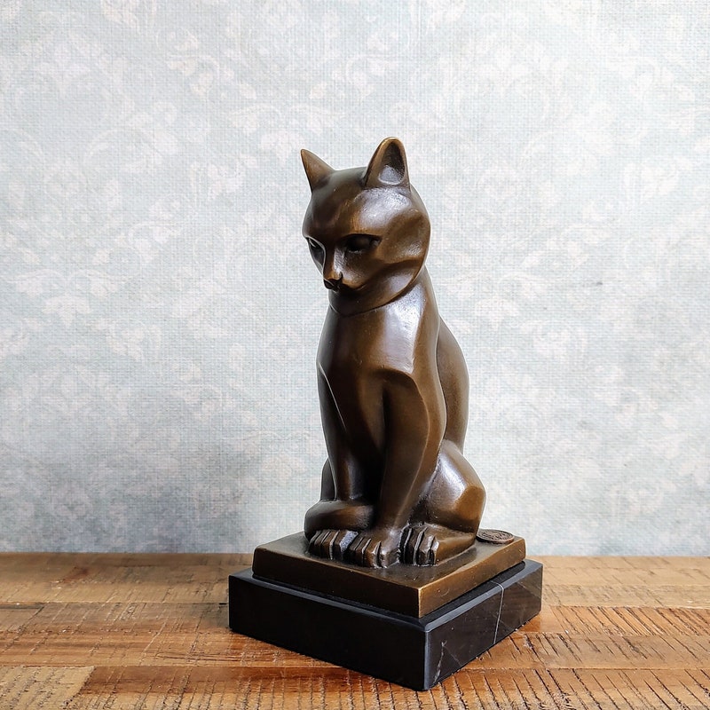 Cat Sculpture - Etsy