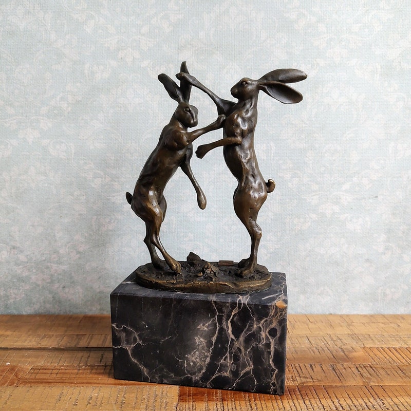 Hare Sculpture - Etsy