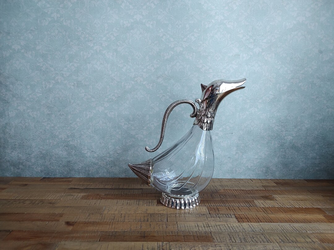 Vintage Duck-shaped Carafe, Italian Wine Decanter, Pitcher – Retro ...