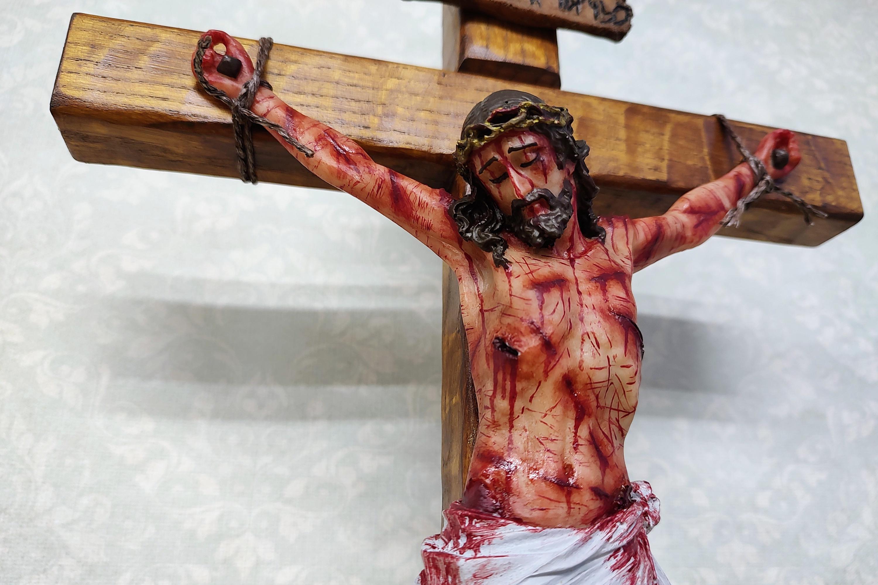 The Passion of the Christ, Realistic Crucifix Christ Wound for ...