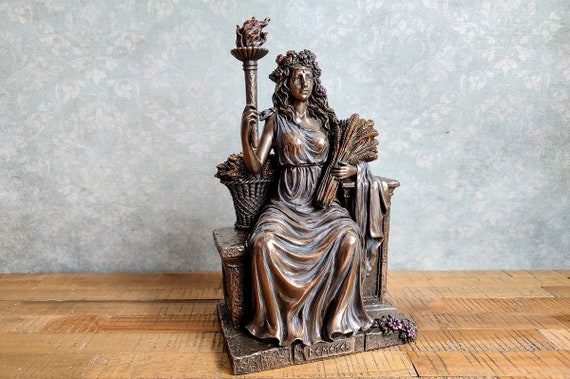 Demeter Greek Goddess Statue