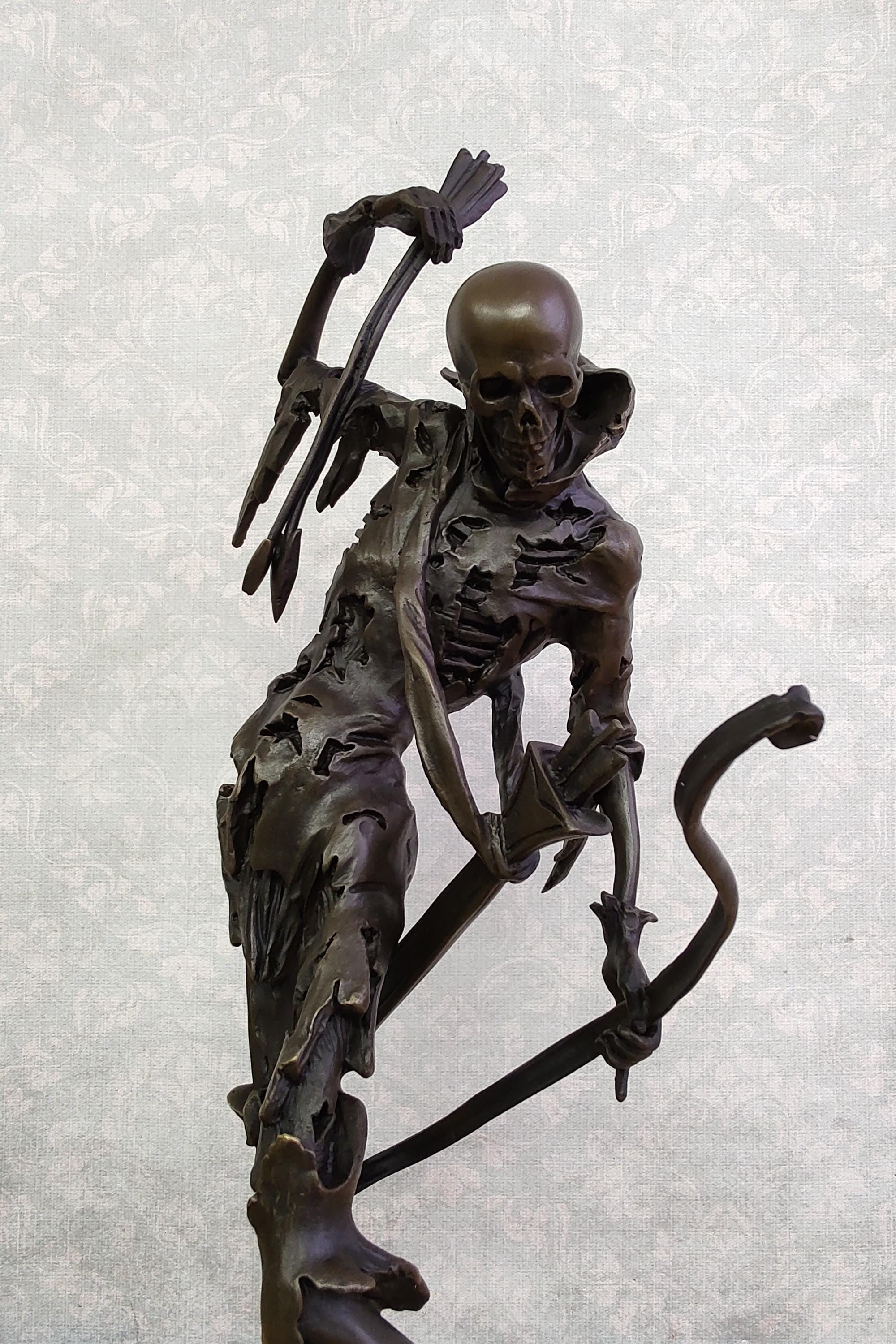 Death Memento Mori Bronze Sculpture Figurine - Hans Leinberger ...