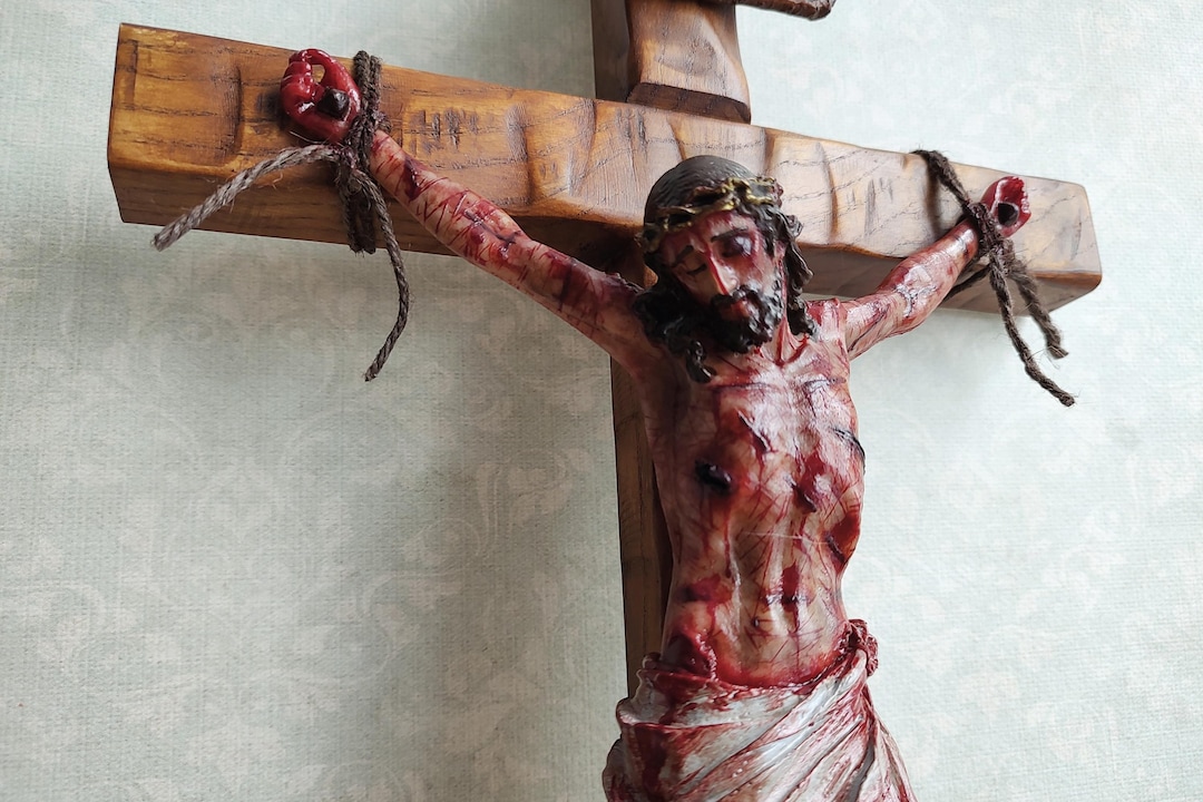Handmade Passion Crucifix of Jesus Christ – Catholic Wall Cross ...