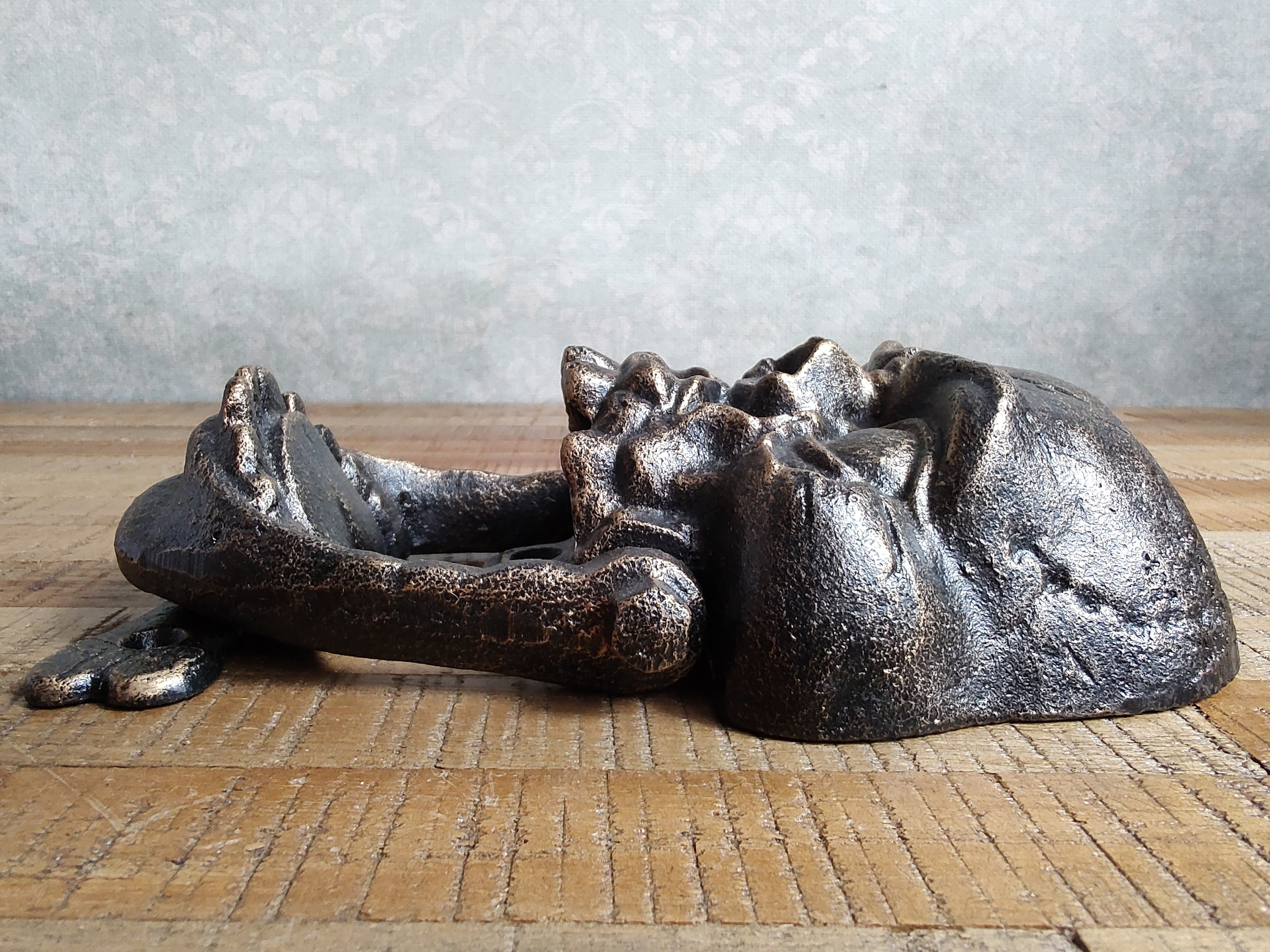 Cast Iron Skull Door Knocker Large Skull Door Knockers for - Etsy