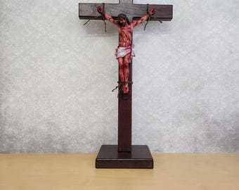Realistic Crucifix Christ Wound for Meditation
