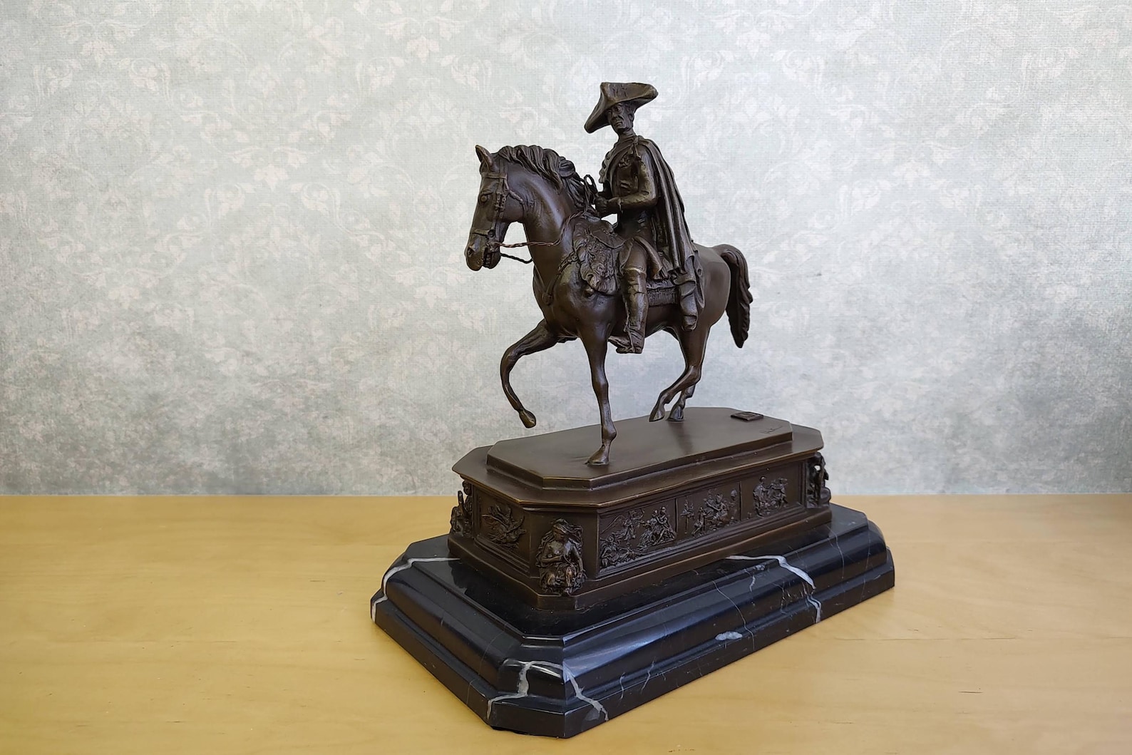 King Frederick the Great of Prussia on Horseback - Prussian King ...