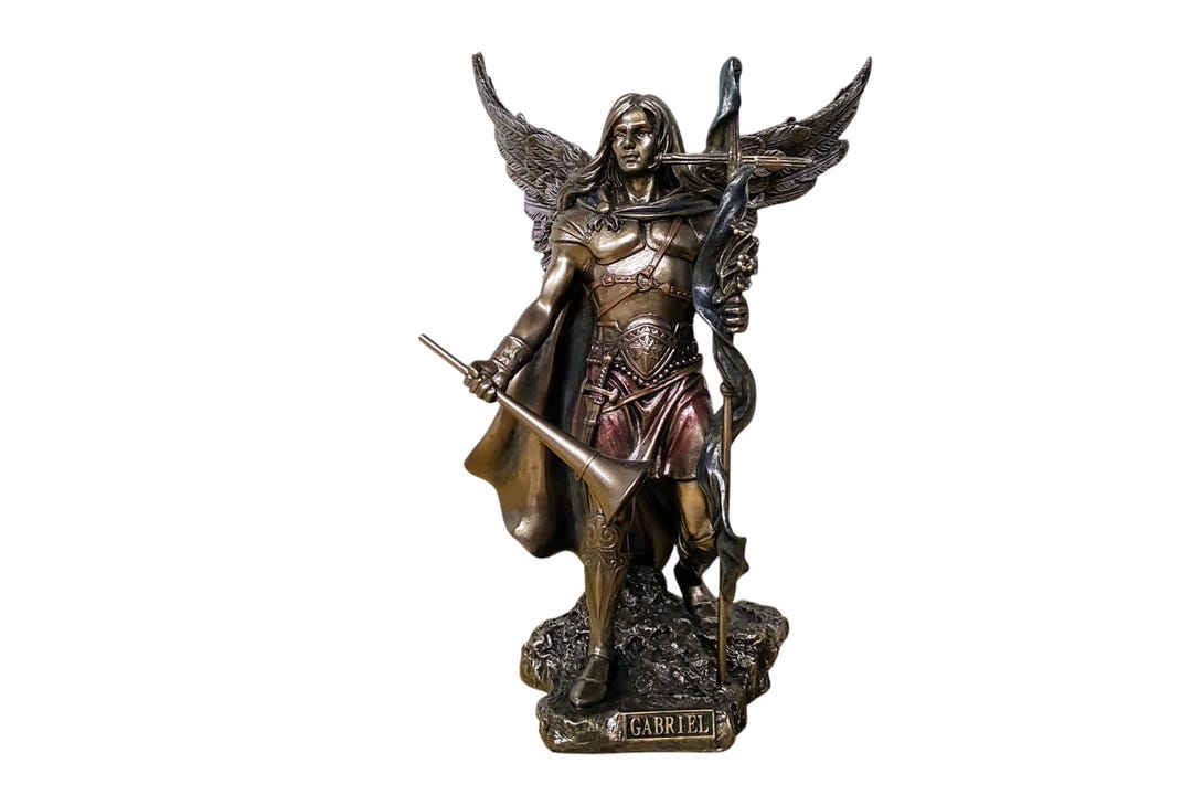 Archangel Gabriel Guardian of Paradise – Catholic Art Masterpiece Gift ...