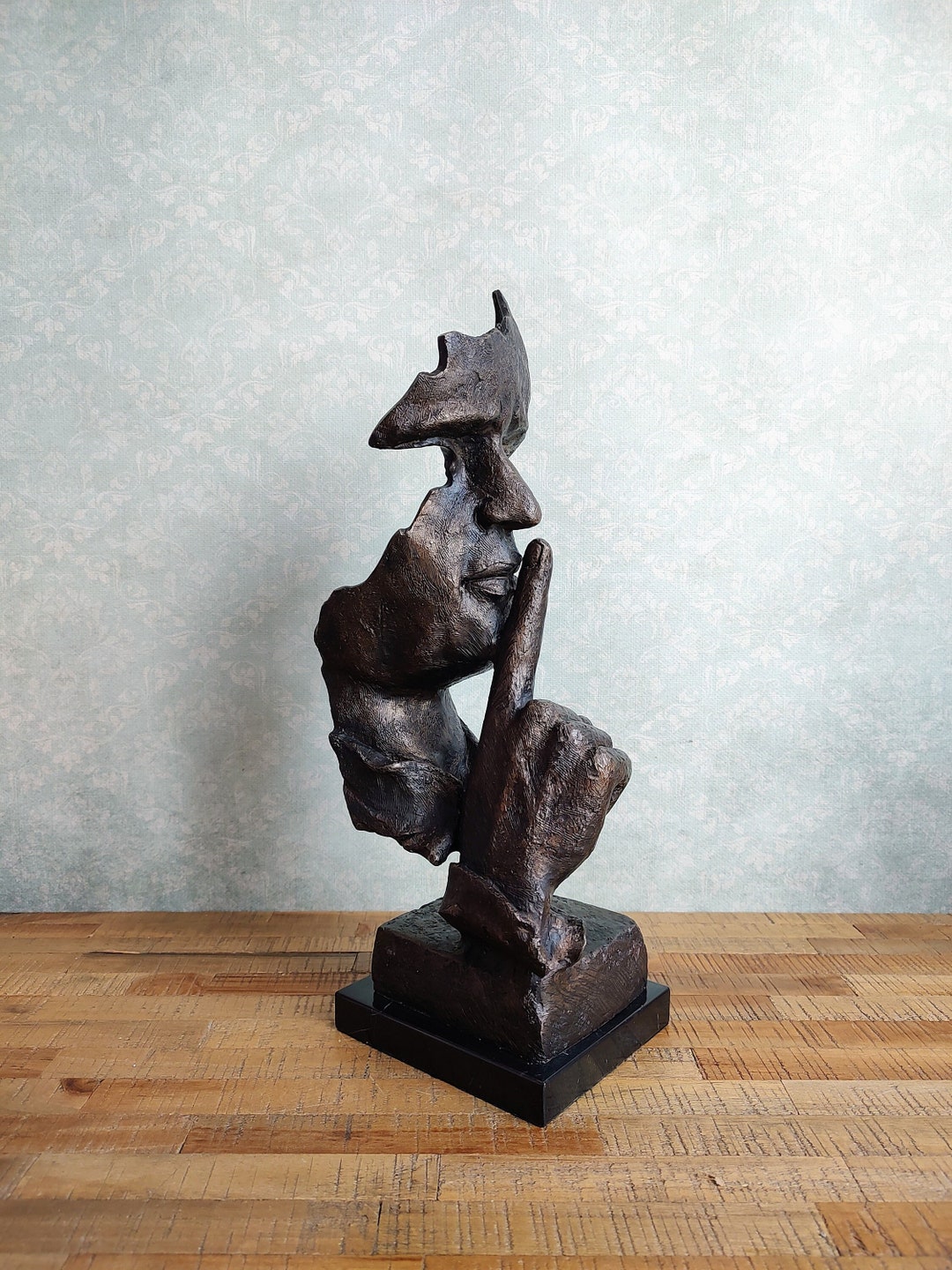 The Silent Reverie: A Salvador Dalí-inspired Abstract Bronze Sculpture ...