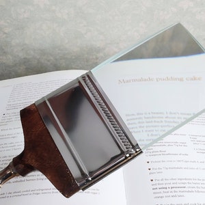 Frameless Square Magnifying Glass With Handle - 12.2" Length - Etsy