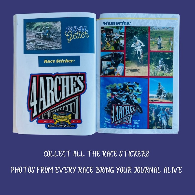 The Racing Journal - Etsy