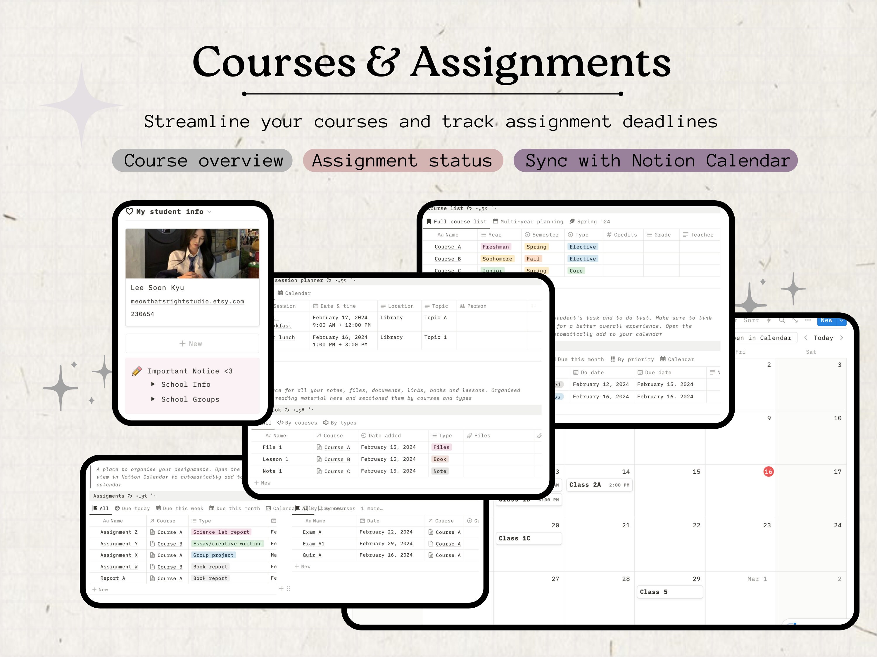 2024 New All in One Notion Template , That Girl Dashboard, Notion Ultimate Life Planner ...