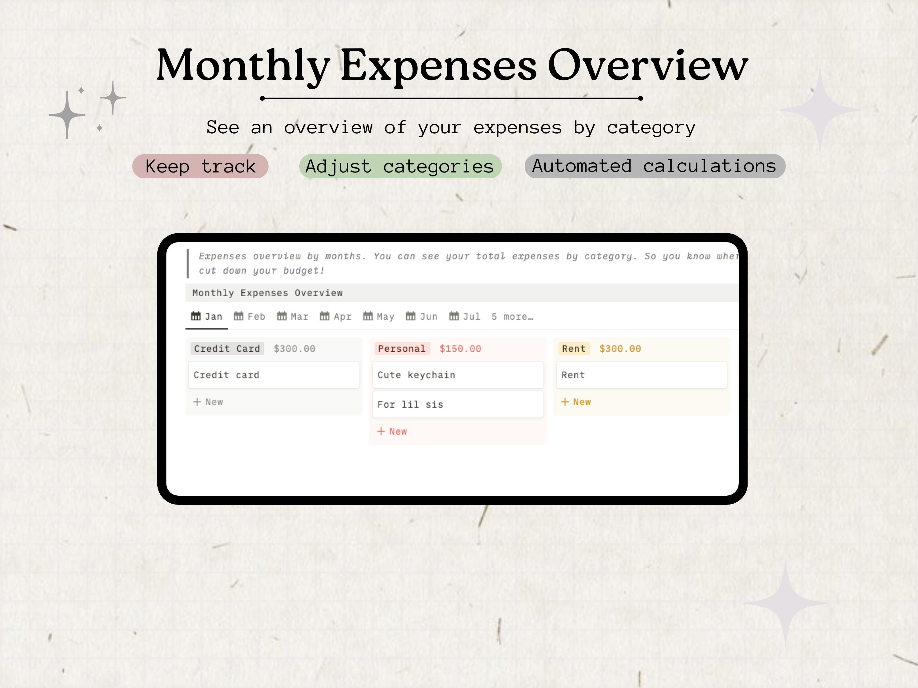 Notion Template Personal Finance Tracker Budget Tracker Income Expense ...