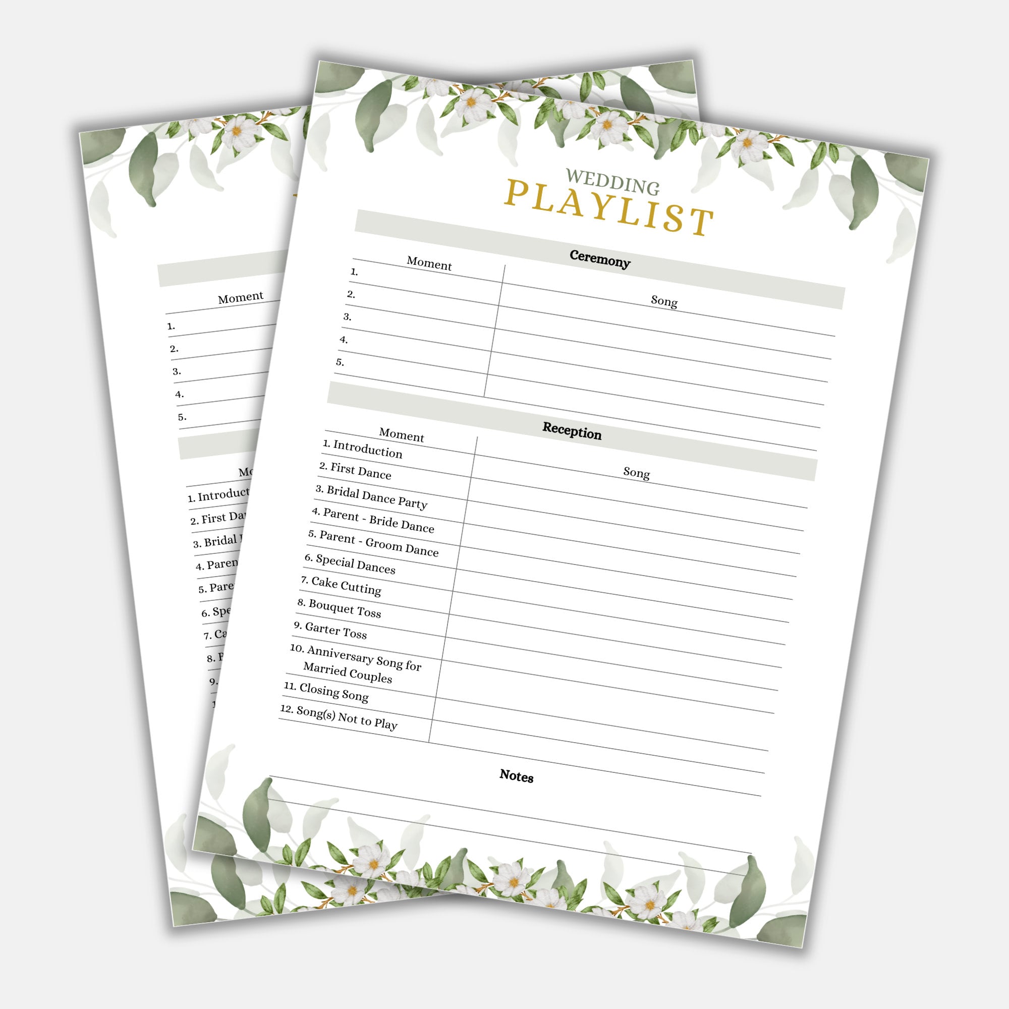 Wedding Playlist, Wedding Song List, Wedding Music, Wedding Checklist ...