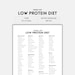 Low Protein Diet, Low Protein Foods, Food List, Grocery List, Shopping ...