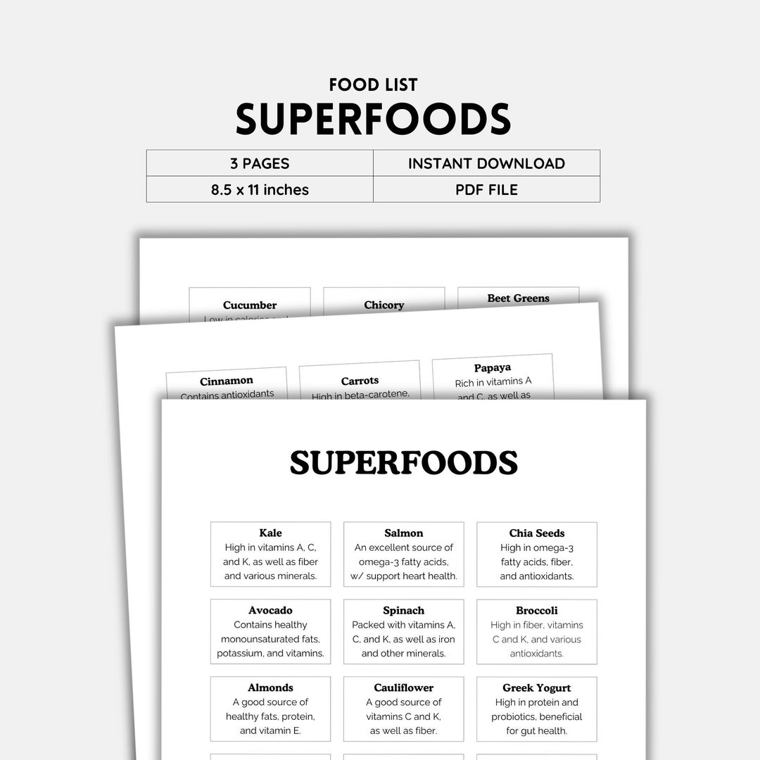 Superfoods, Food Lists, Grocery Lists, Shopping List, Food Guide, Foods ...