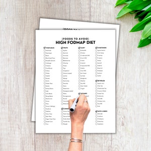 FODMAP List, Low Fodmap, High Fodmap, IBS, Fodmap Diet, Food List ...