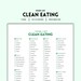 Clean Eating, Food List, Grocery List, Shopping List, Food Guide, List ...