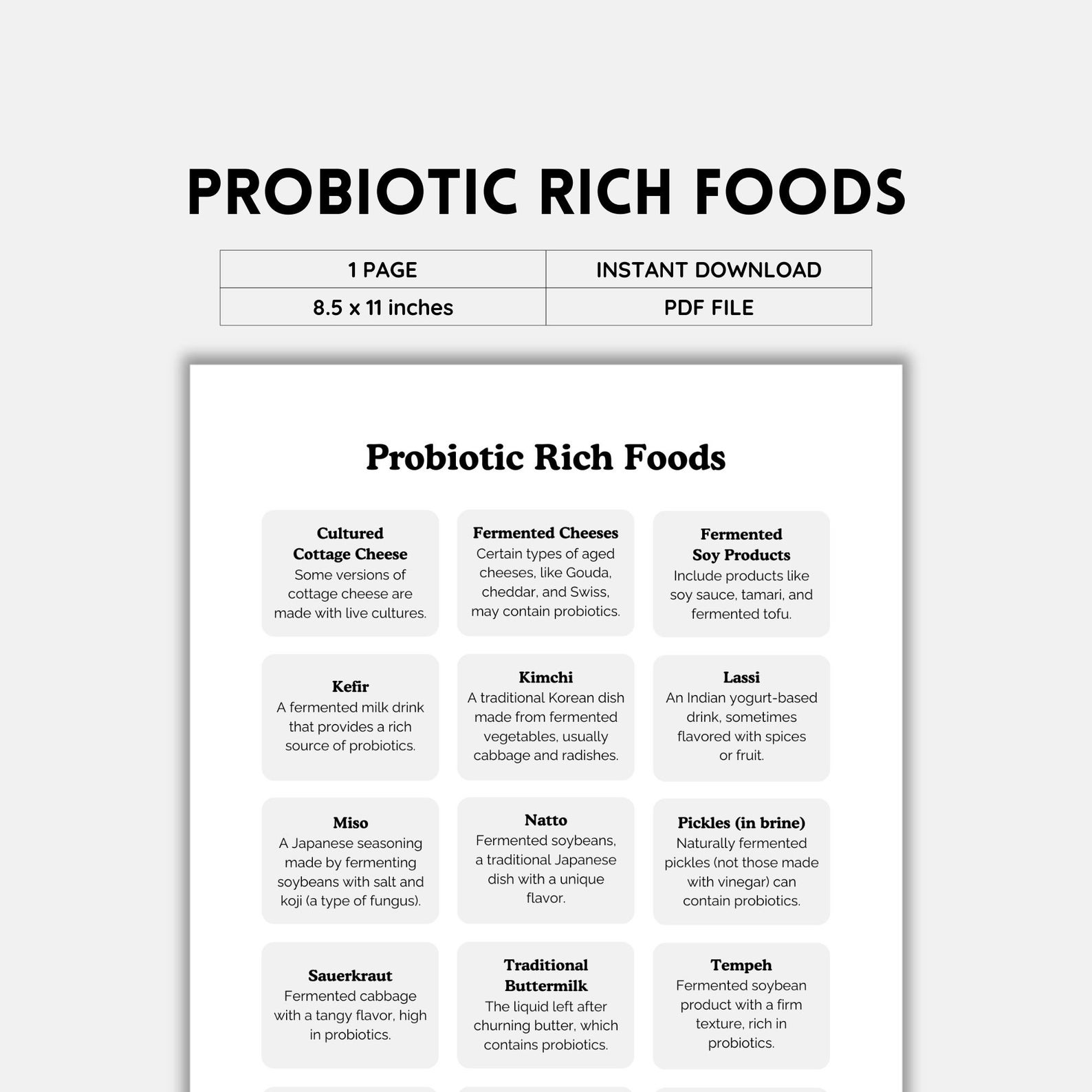 Probiotic, Probiotic Diet, Probiotic Rich Foods, Probiotic Foods ...