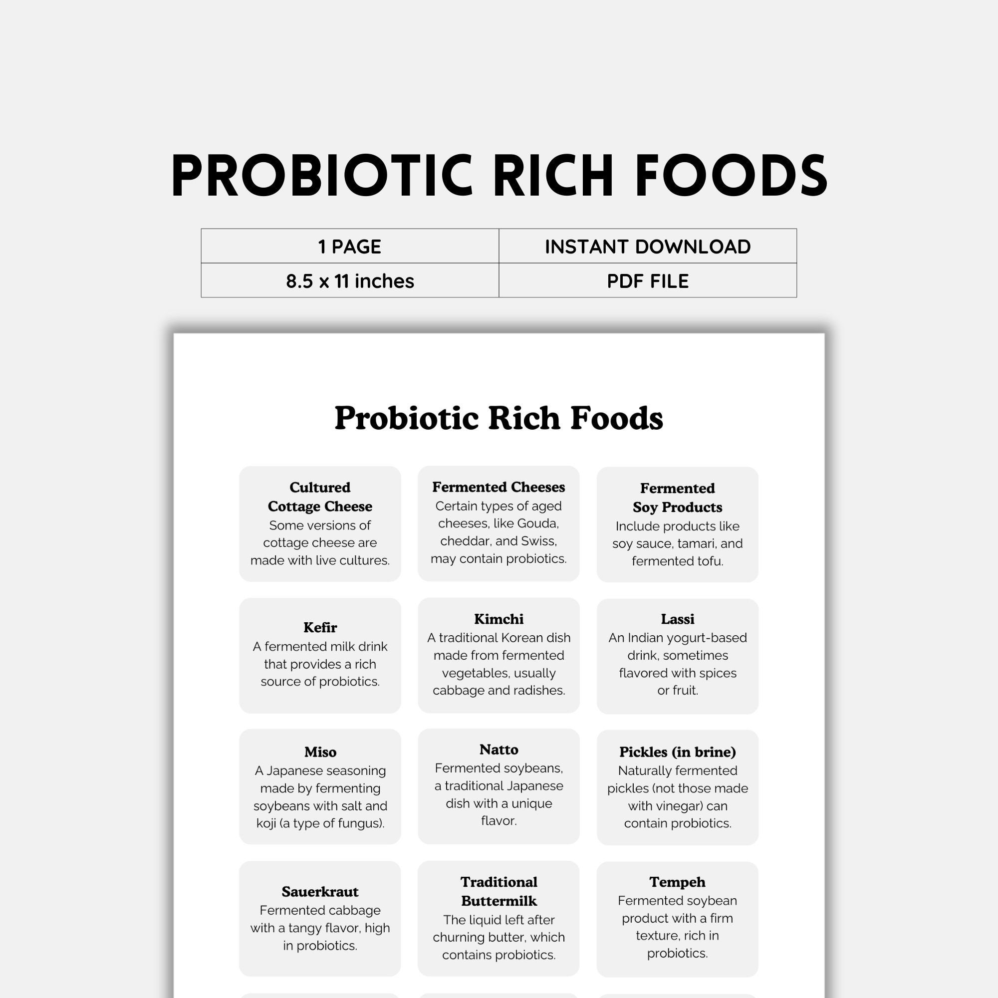 Probiotic, Probiotic Diet, Probiotic Rich Foods, Probiotic Foods ...