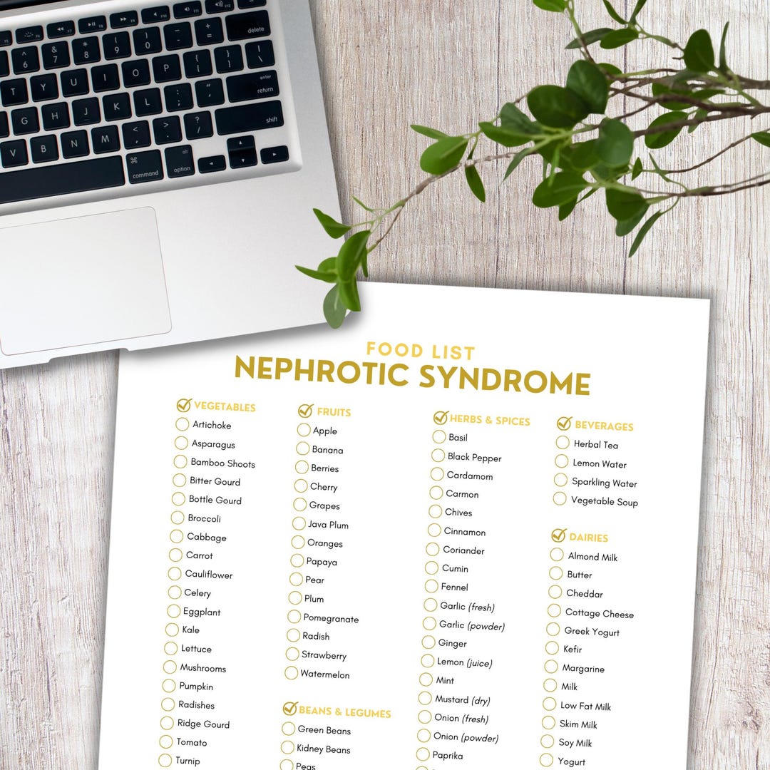 Nephrotic Syndrome, Food List, Kidney Friendly Foods, Nephrotic ...