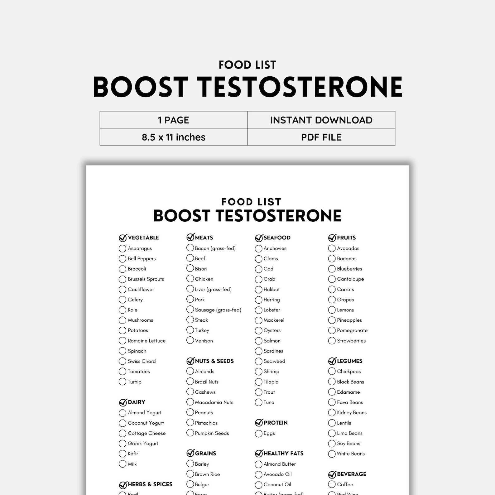 Boost Testosterone, Testosterone Booster, Food List, Magnesium Rich ...